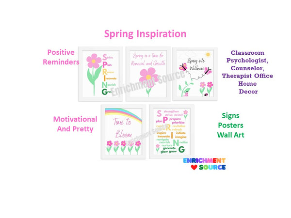 Springtime Wellness Classroom, School Psychologist, School Counselor P ...